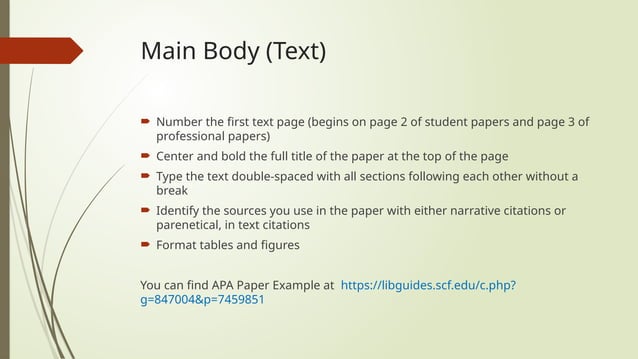 APA 7th edition, Formatting and Citation | PPTX | Homework and Study ...