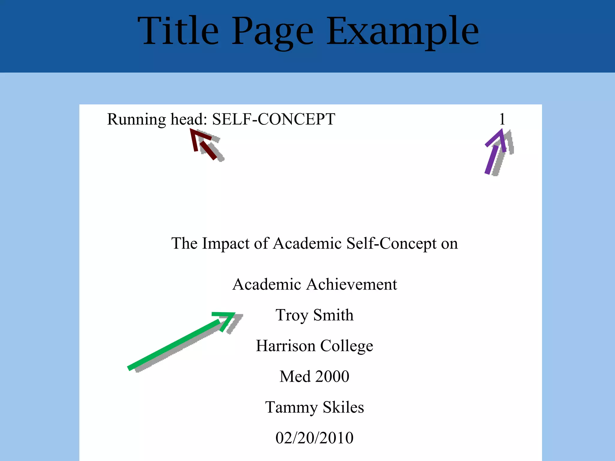 Apa formatting | PPT