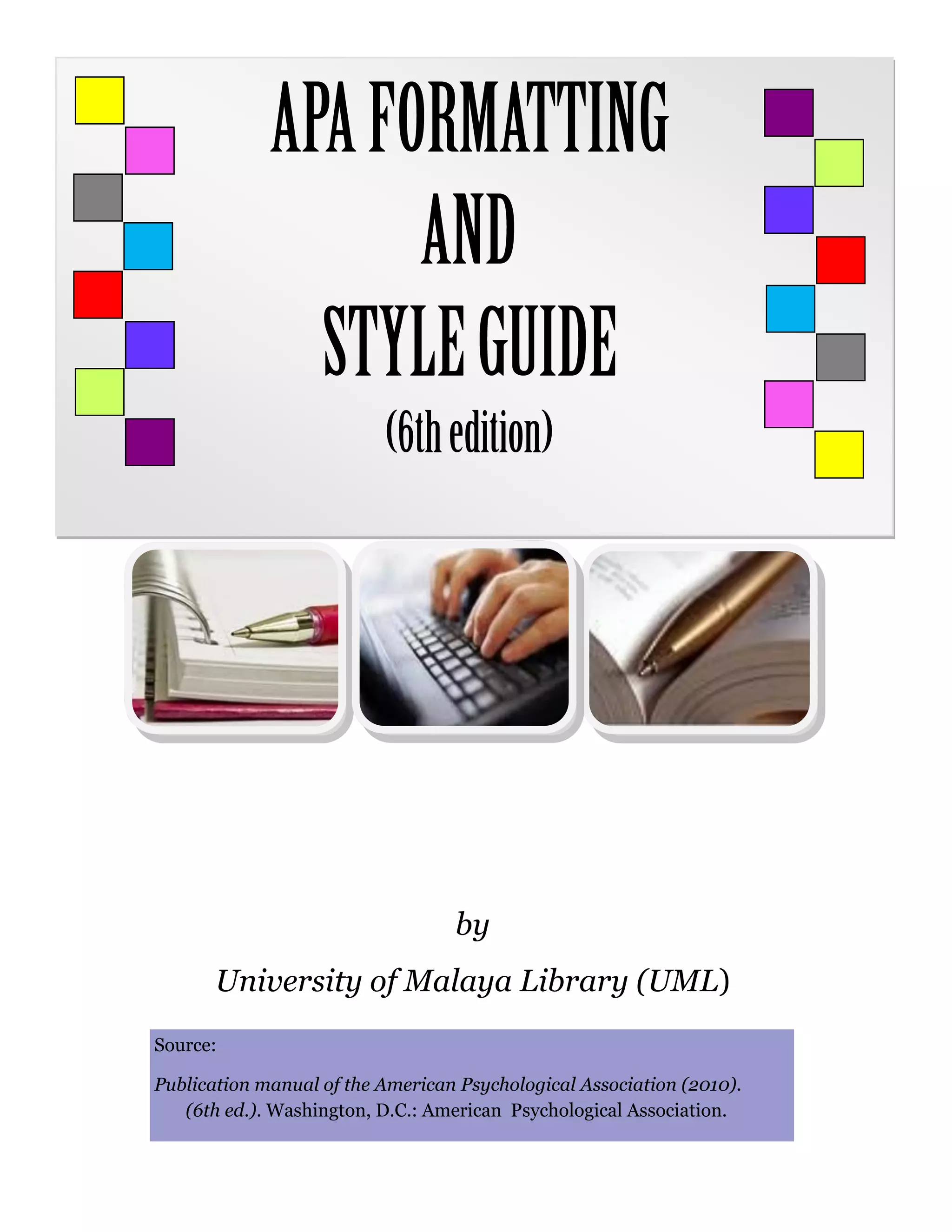 Apa guide real | PDF