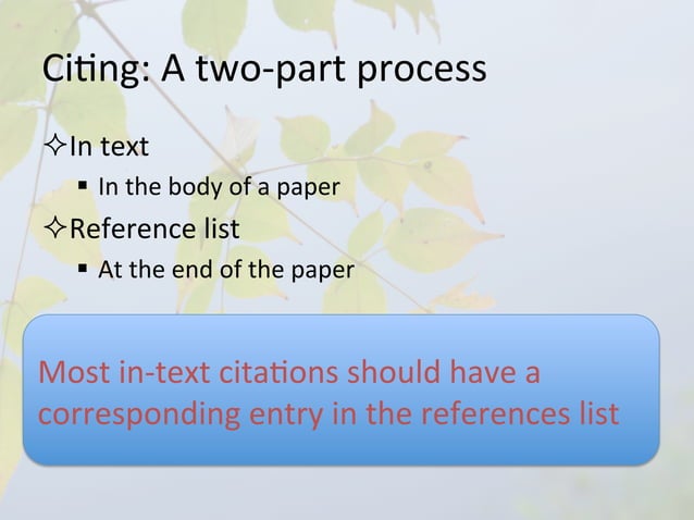 Apa introduction | PPT