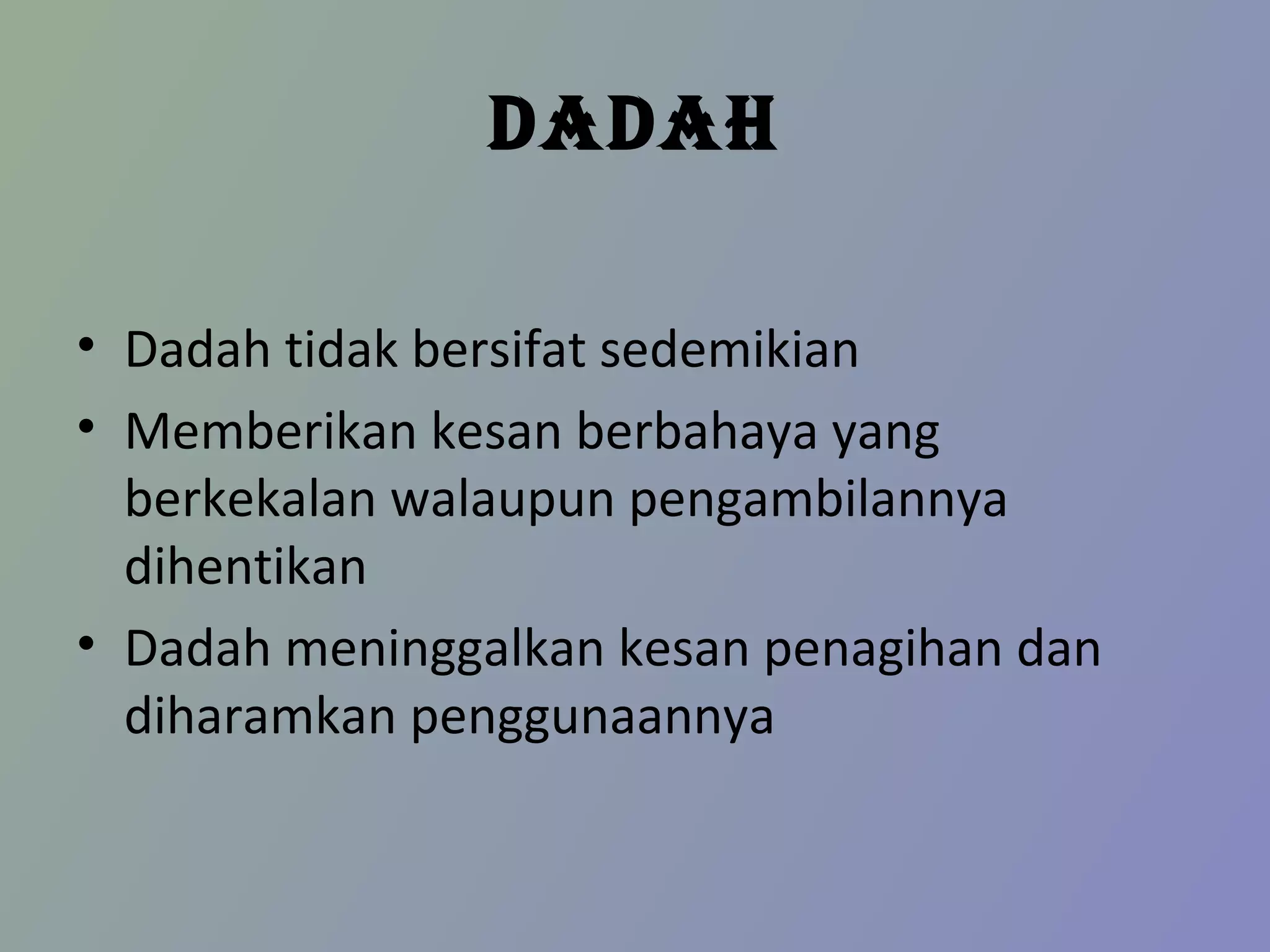 Apa itu-dadah | PPT