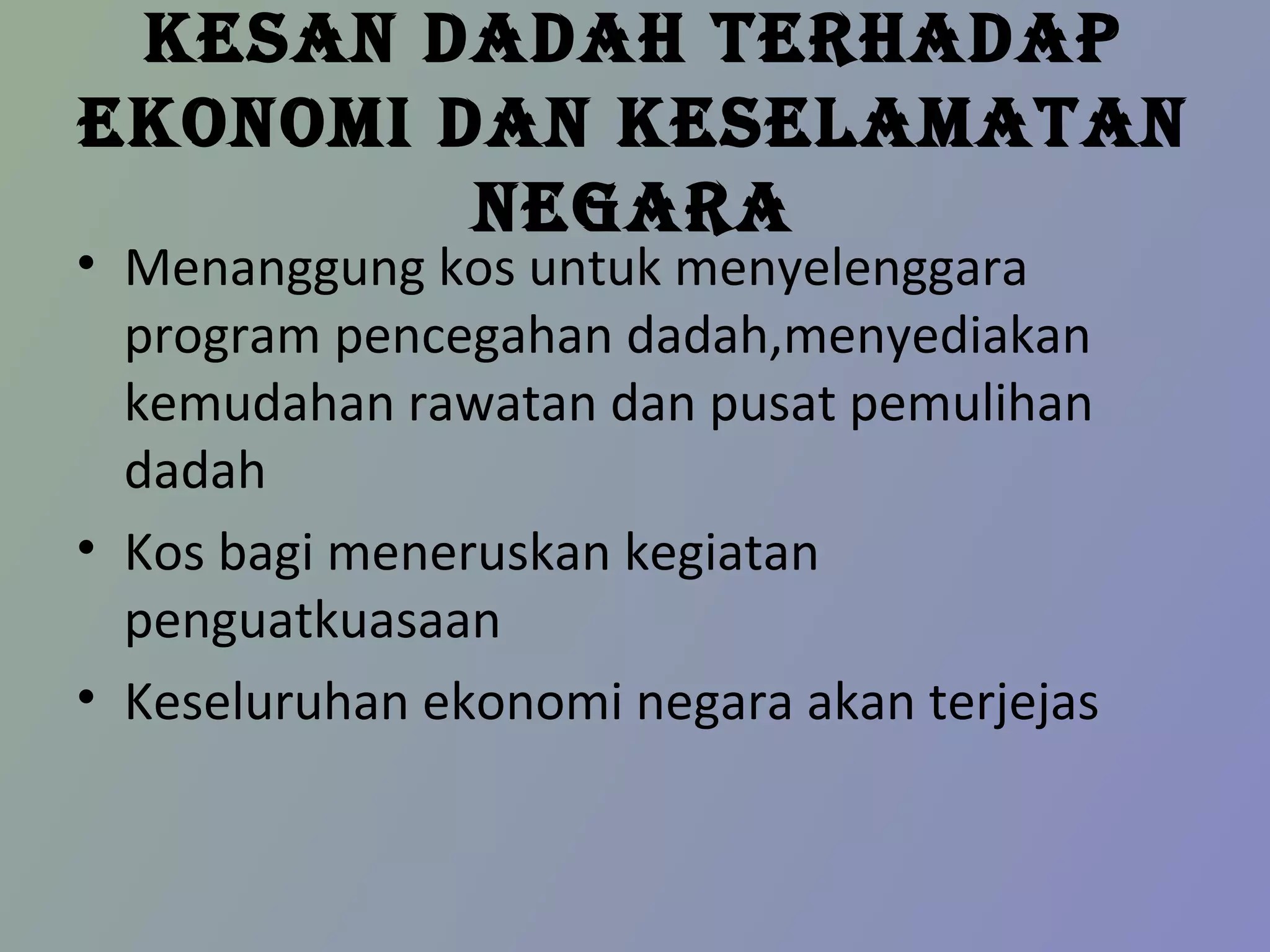 Apa itu-dadah | PPT