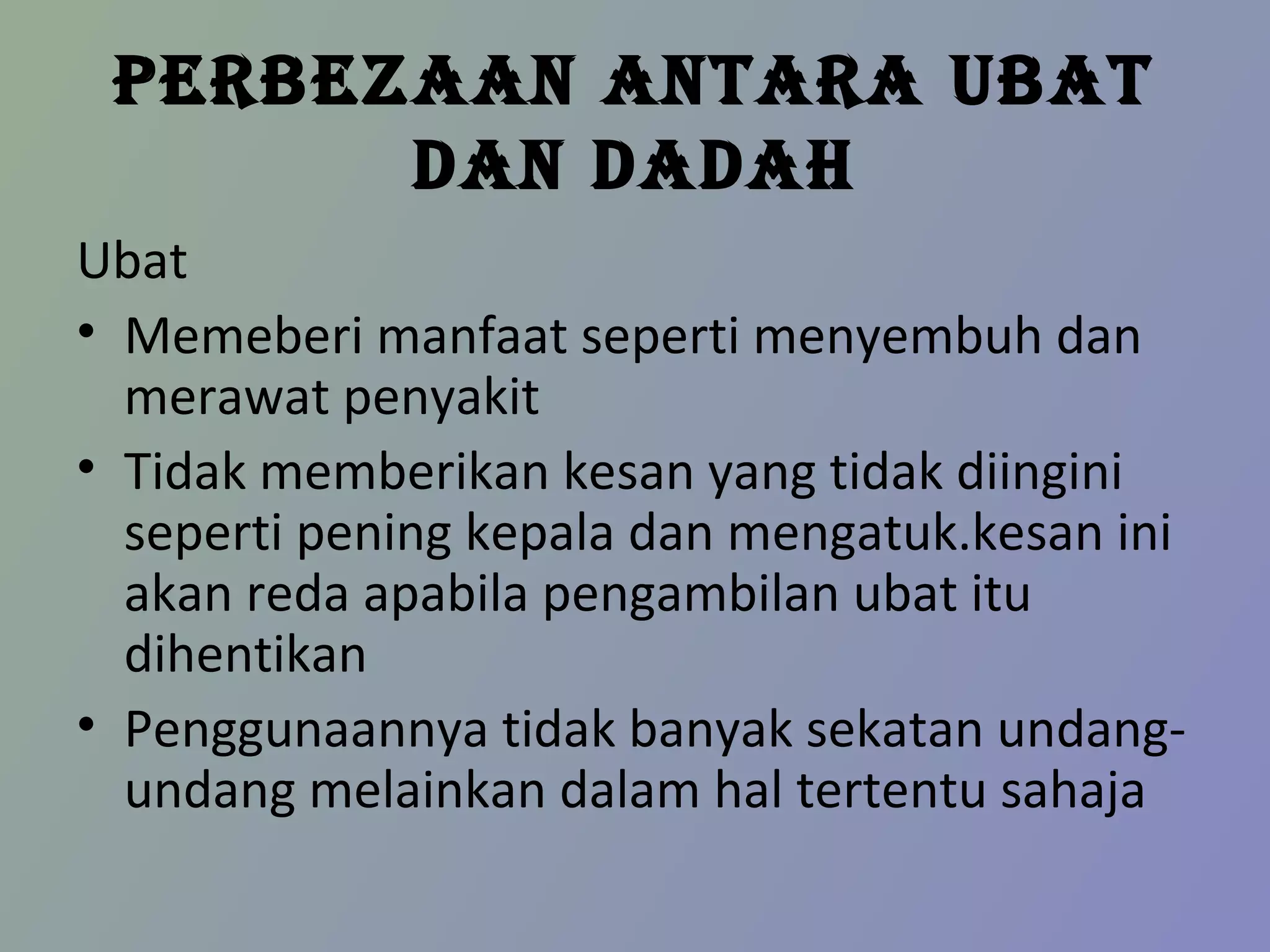 Apa itu-dadah | PPT