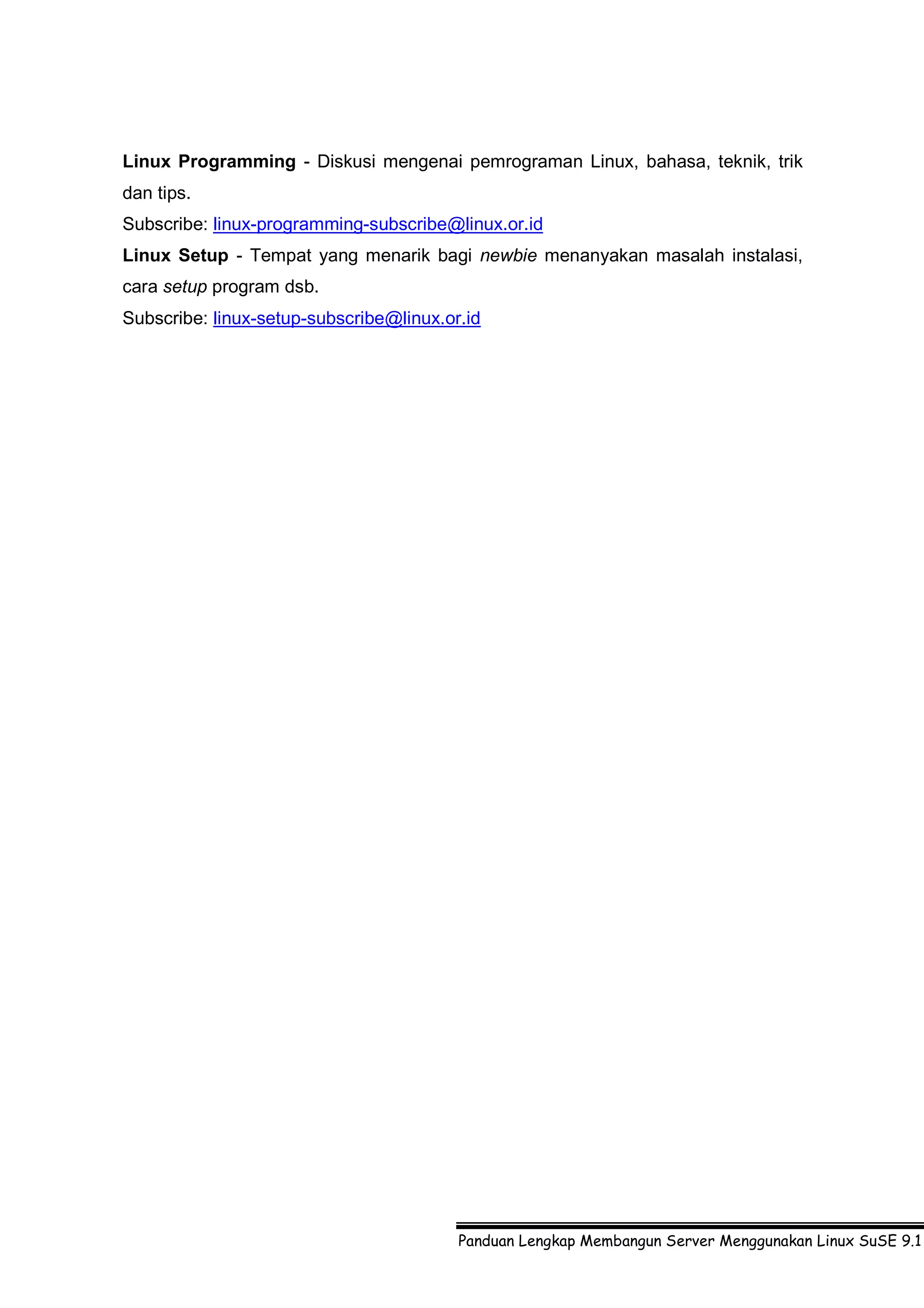 Apa itu linux tentang linux | PDF