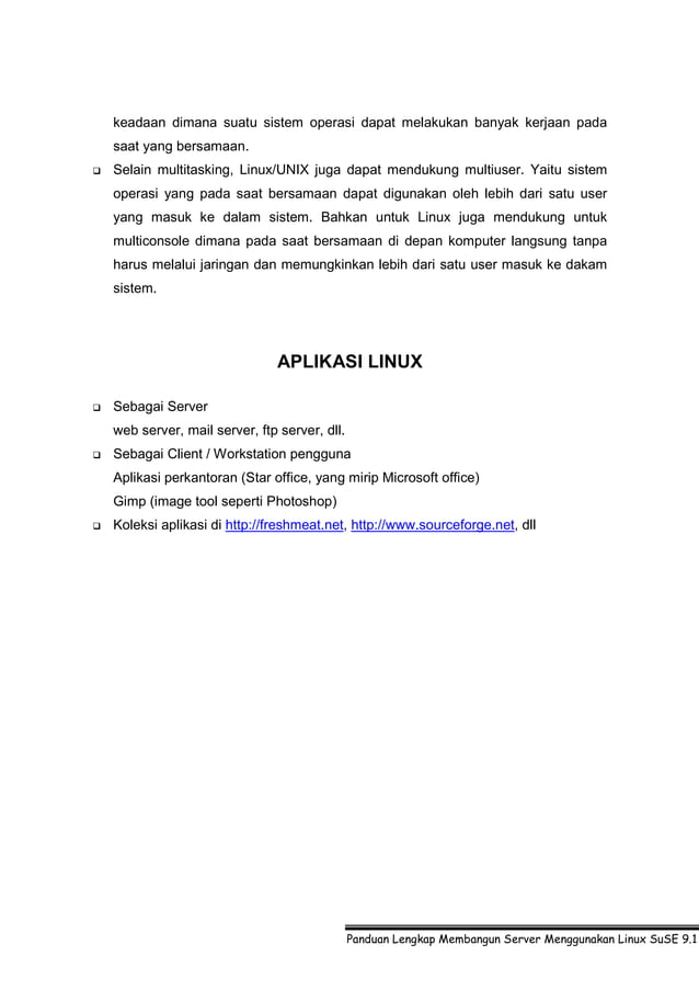 Apa itu linux tentang linux | PDF