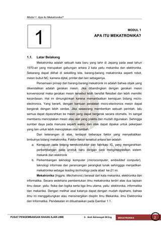 Apa mekatronik-itu 2[1] | PDF