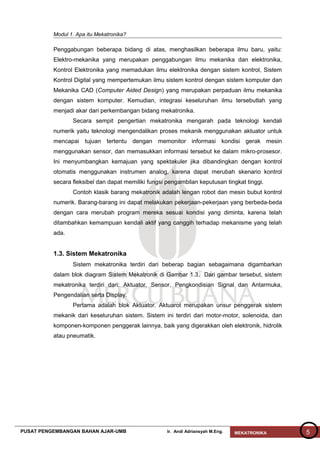 Apa mekatronik-itu 2[1] | PDF