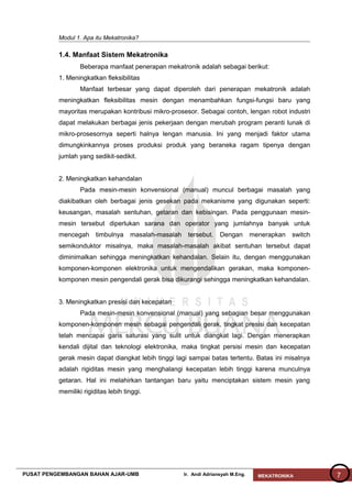Apa mekatronik-itu 2[1] | PDF