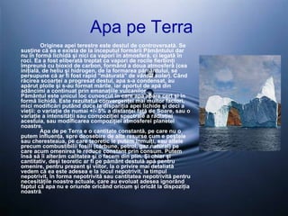 Apa -Universul Vietii | PPS