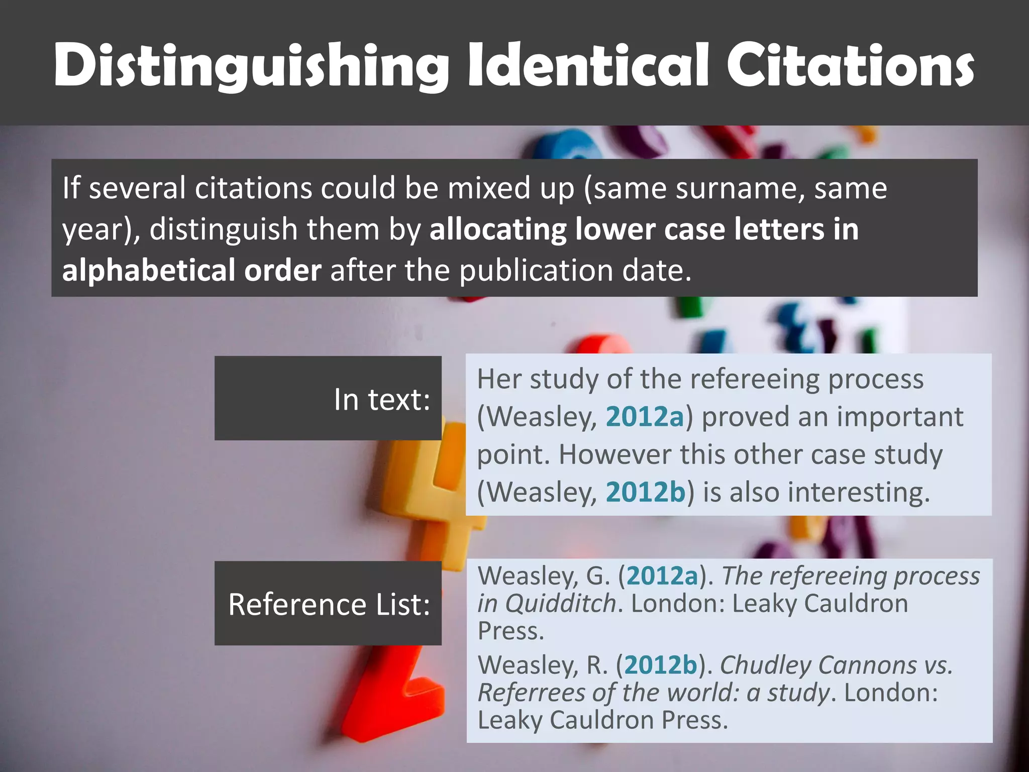 How to cite and reference in APA style | PDF