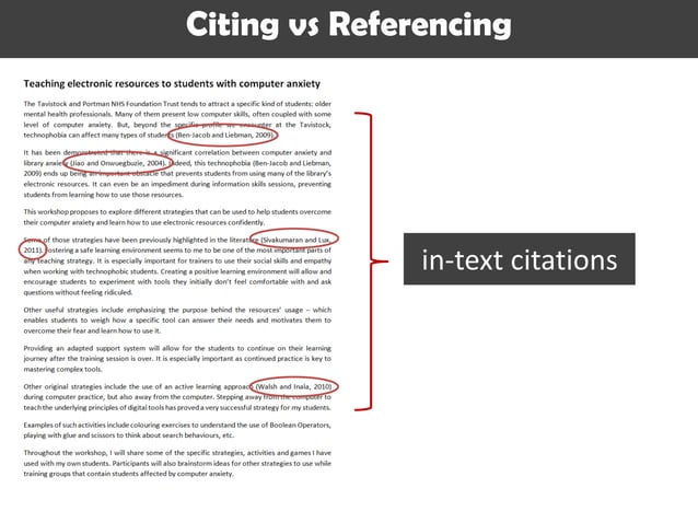How to cite and reference in APA style | PDF