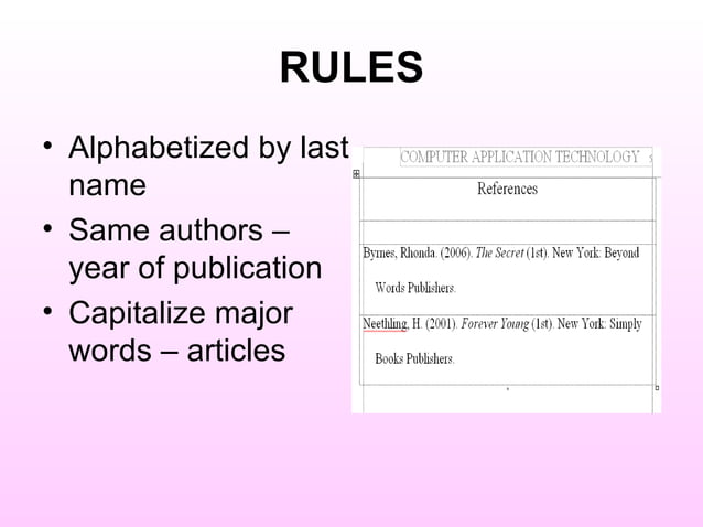 Apa Referencing Macros by Faiza Africa | PPT