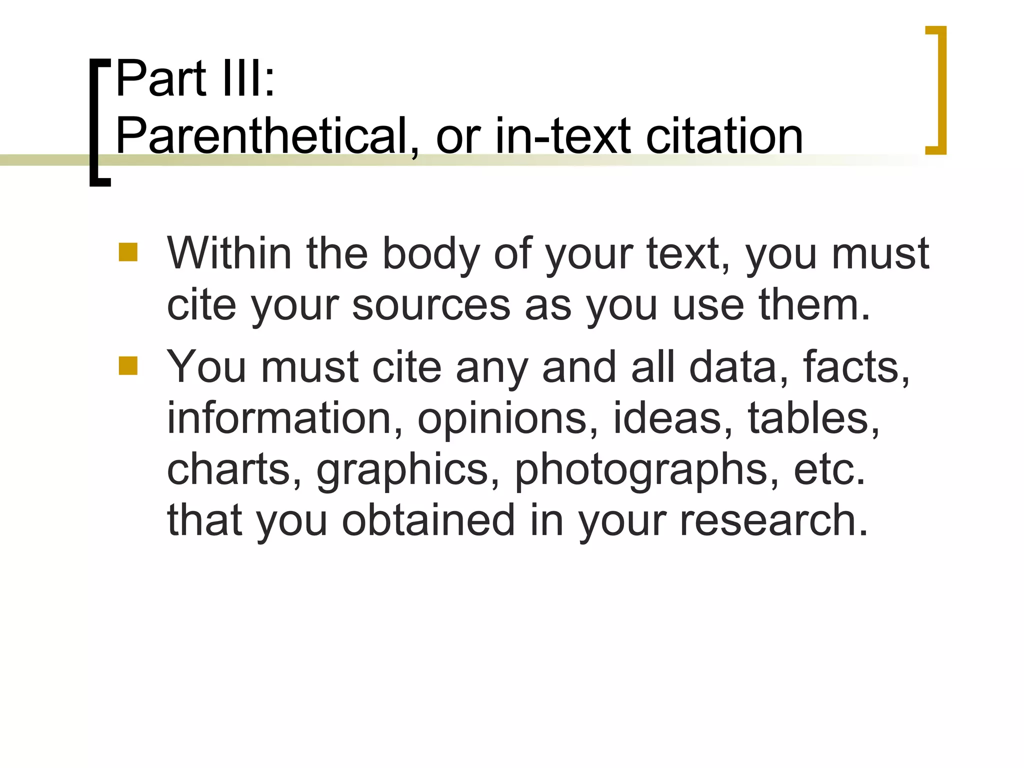 Apa Citation Style | PPT