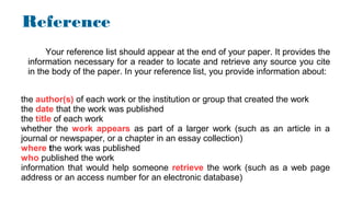 APA Style manual | PPT