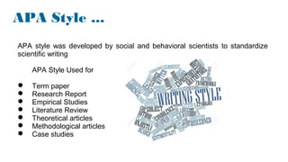 APA Style manual | PPT