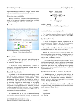 Función de Activación POSLIN y PURELIN | PDF