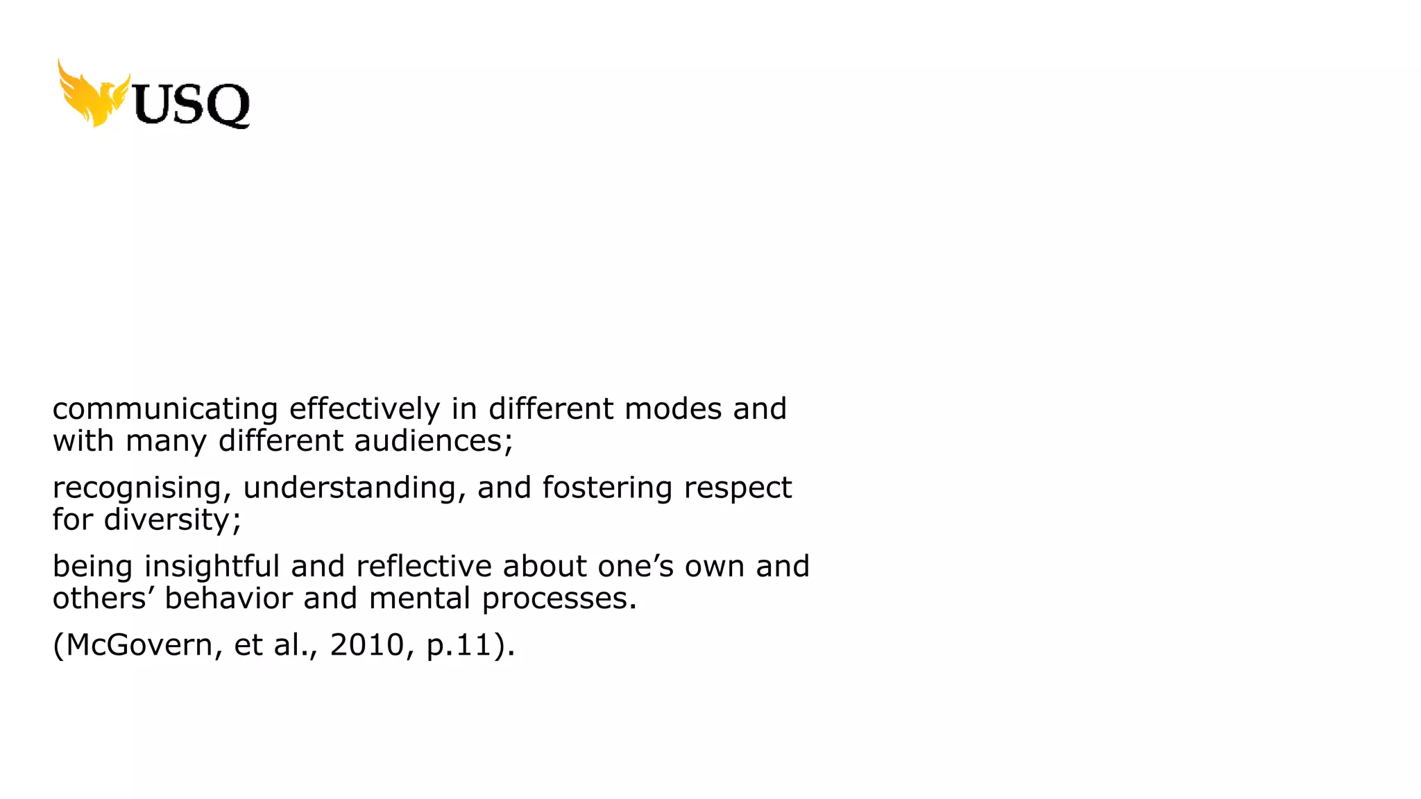 Psychological literacy: What is it and how do we measure it? | PPTX