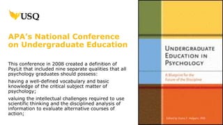 Psychological literacy: What is it and how do we measure it? | PPTX