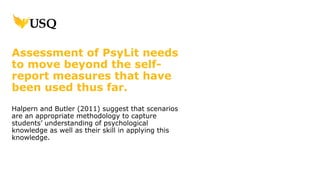 Psychological literacy: What is it and how do we measure it? | PPTX