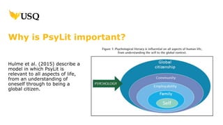 Psychological literacy: What is it and how do we measure it? | PPTX