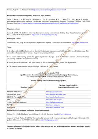 APA (6th Ed) Ready-Reckoner by V K Kanvaria | PDF