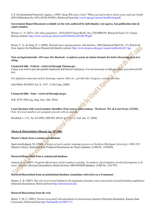 APA (6th Ed) Ready-Reckoner by V K Kanvaria | PDF