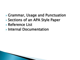 Apa 6th edition publication manual | PPTX