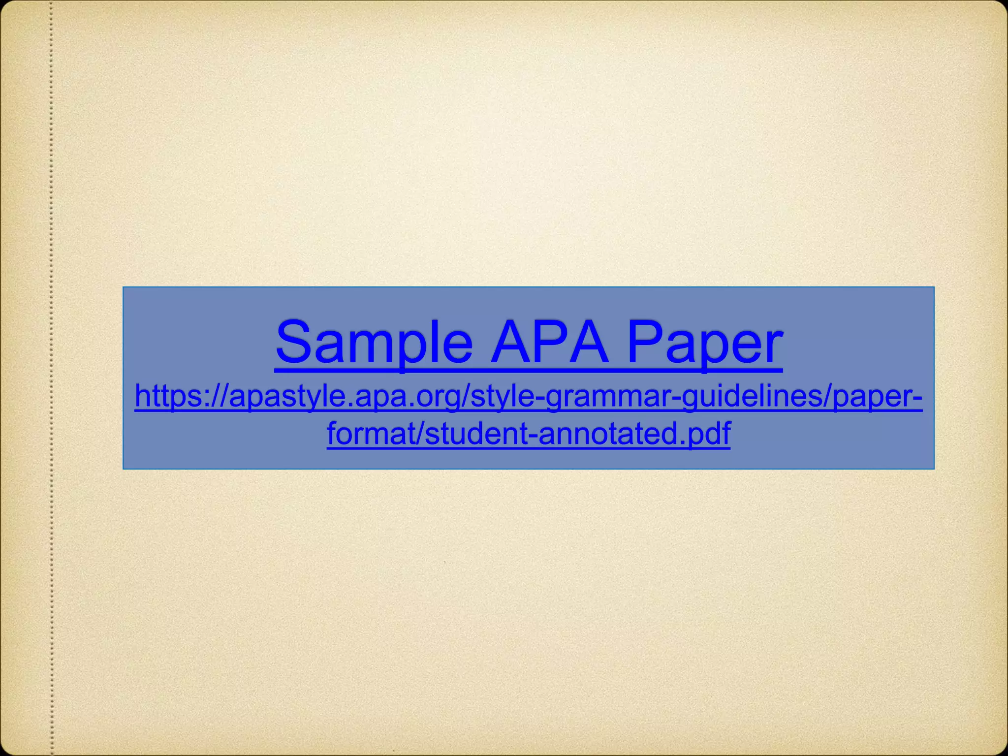 APA Manual 7th Edition - prerelease essentials | PPTX