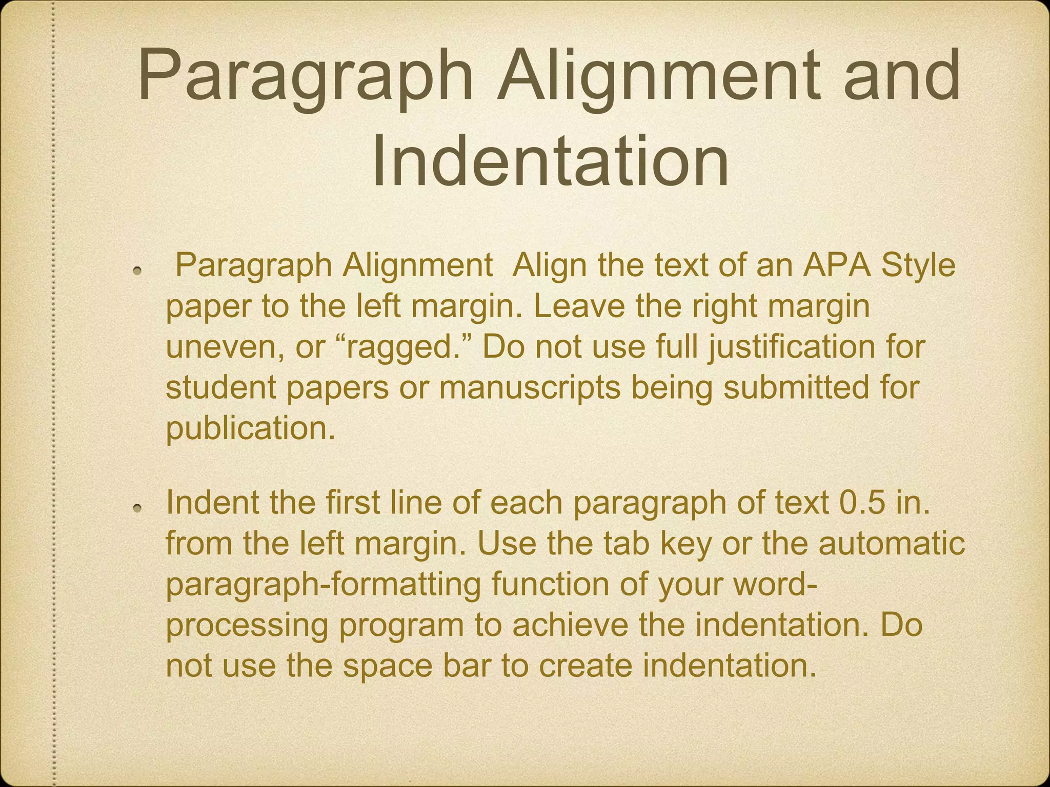 APA Manual 7th Edition - prerelease essentials | PPTX