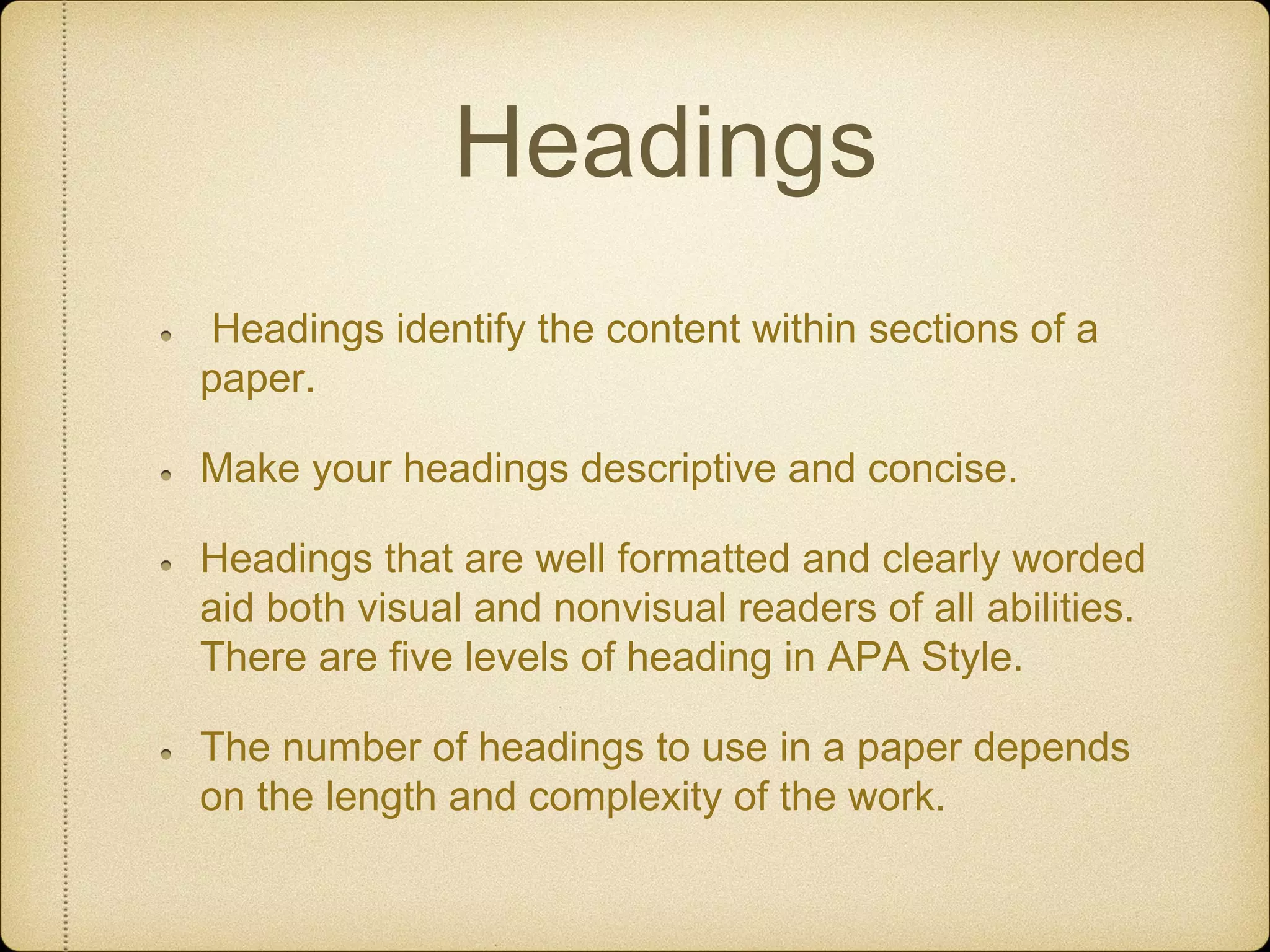 APA Manual 7th Edition - prerelease essentials | PPTX