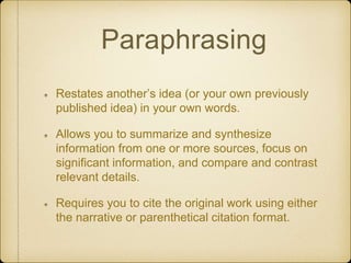 APA Manual 7th Edition - prerelease essentials | PPTX