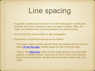 APA Manual 7th Edition - prerelease essentials | PPTX