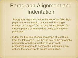 APA Manual 7th Edition - prerelease essentials | PPTX