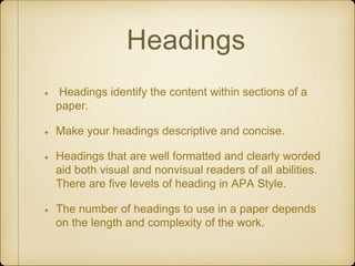 APA Manual 7th Edition - prerelease essentials | PPTX