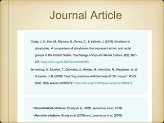 APA Manual 7th Edition - prerelease essentials | PPT