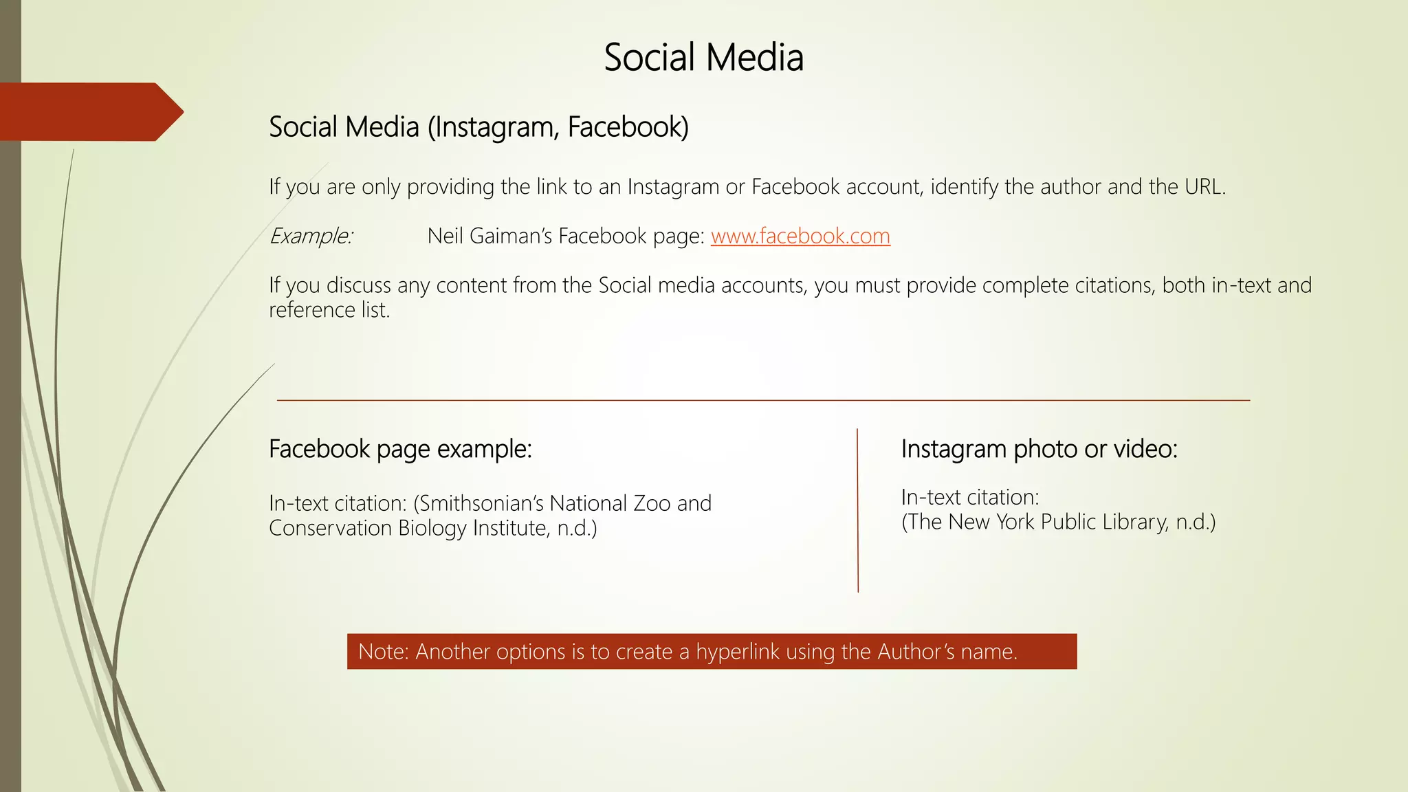 Creating APA 7 Citations in a Power Point Presentation | PPTX