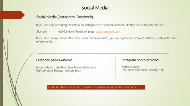 Creating APA 7 Citations in a Power Point Presentation | PPTX | Desktop ...