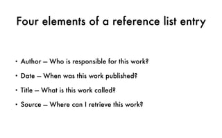 Citations and References in APA Style | PDF