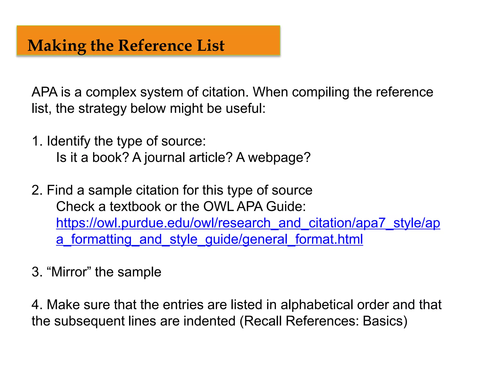 APA (7th Edition) Formatting and Style Guide | PPT