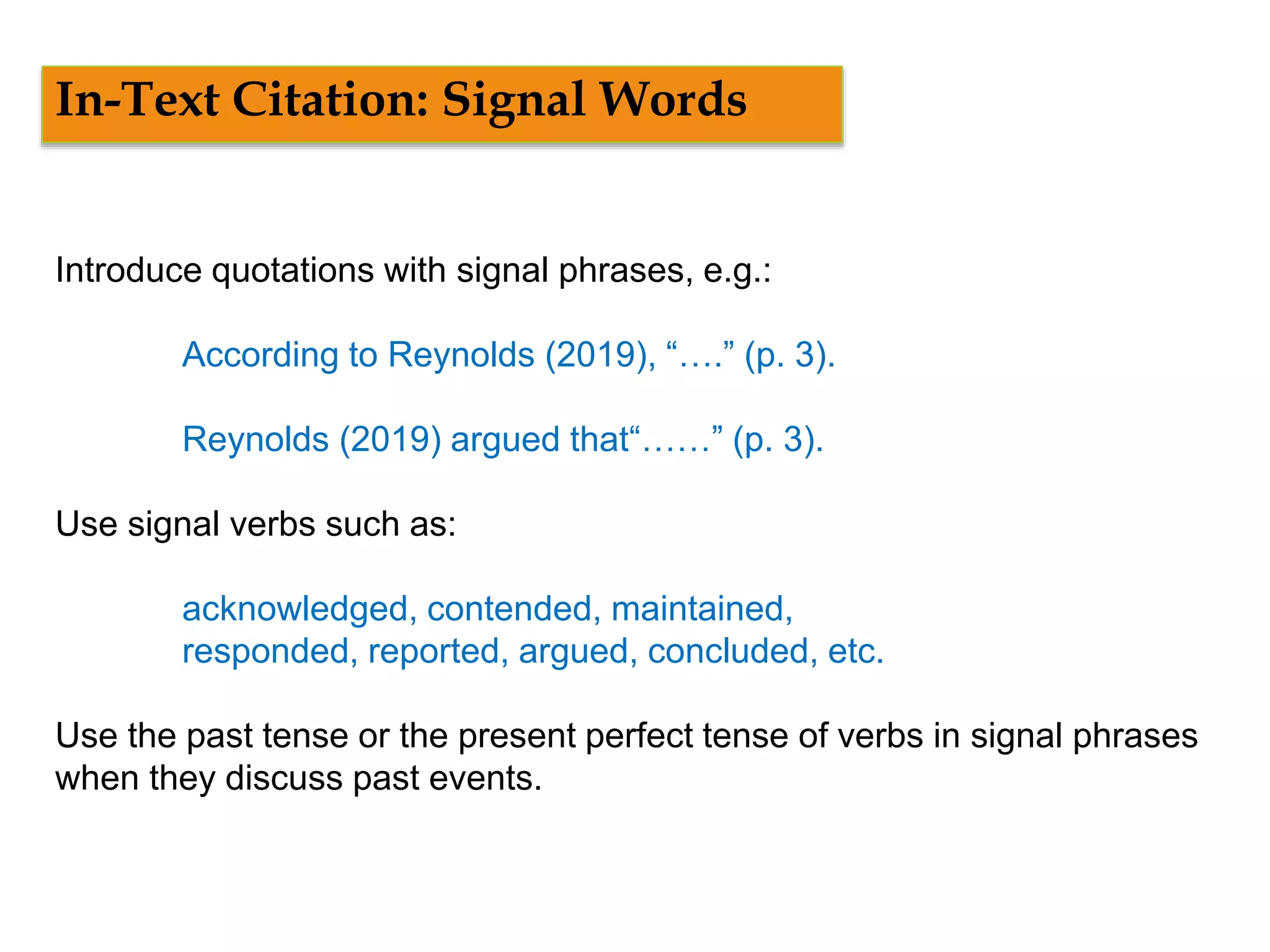 APA (7th Edition) Formatting and Style Guide | PPT