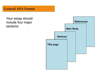 APA (7th Edition) Formatting and Style Guide | PPT