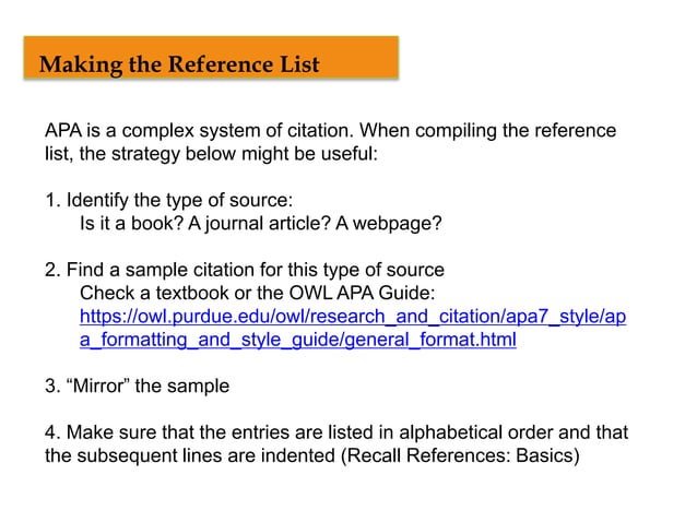 APA (7th Edition) Formatting and Style Guide | PPT | Educational ...