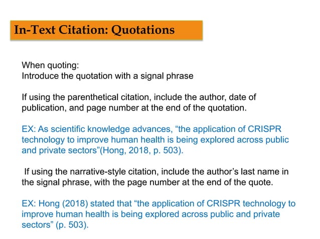 APA (7th Edition) Formatting and Style Guide | PPT | Educational ...