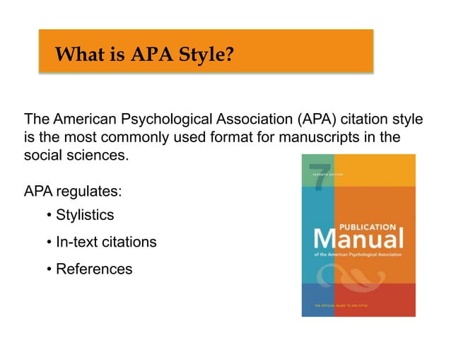 APA (7th Edition) Formatting and Style Guide