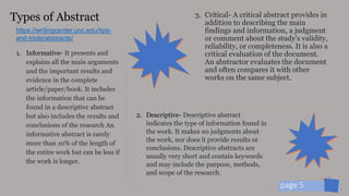 APA 7th Edition Abstract and Title pages | PPT