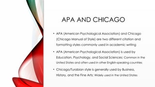 APA And Chicago powerpoint presentation.pptx