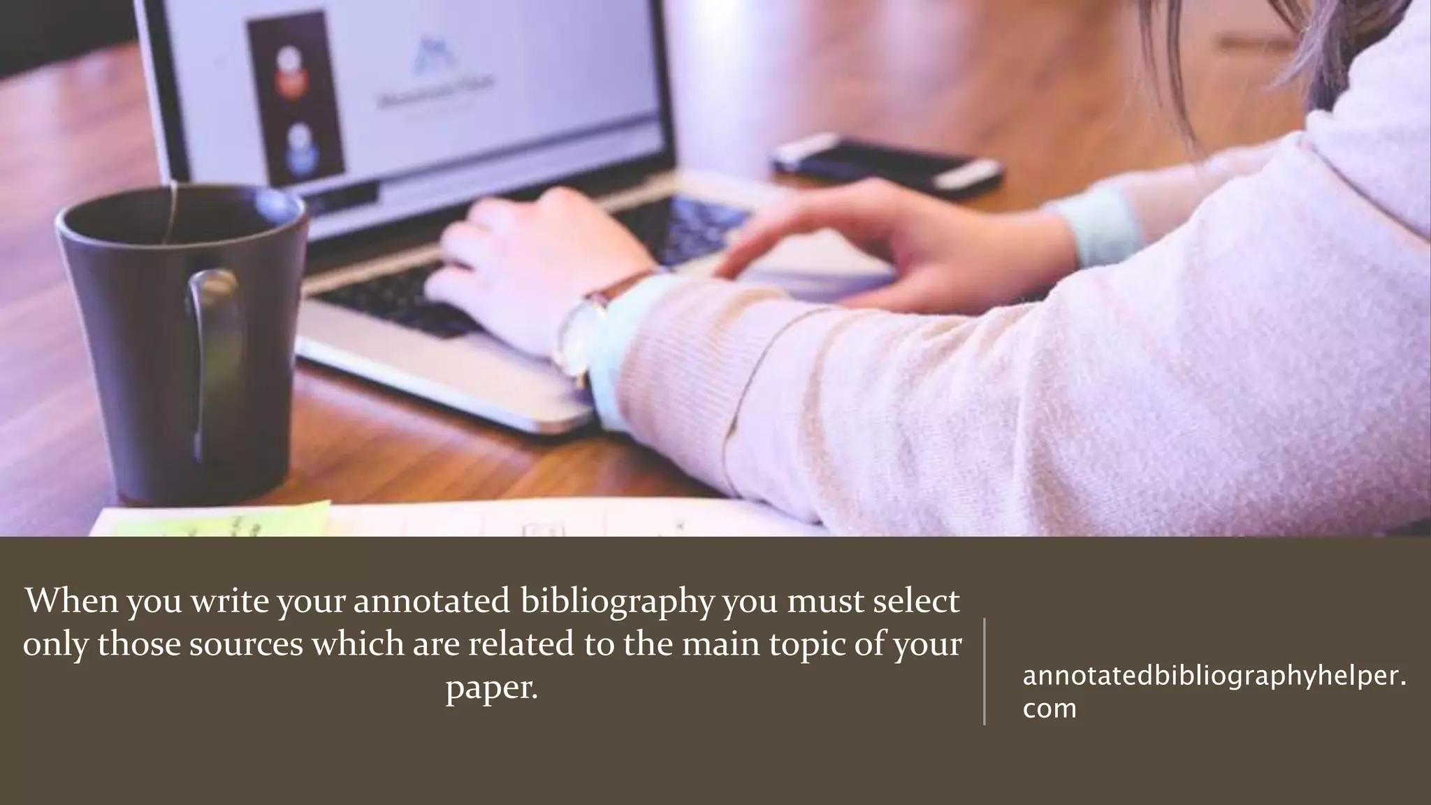 APA Annotated Bibliography Citations VS APA Reference List Citation | PPT