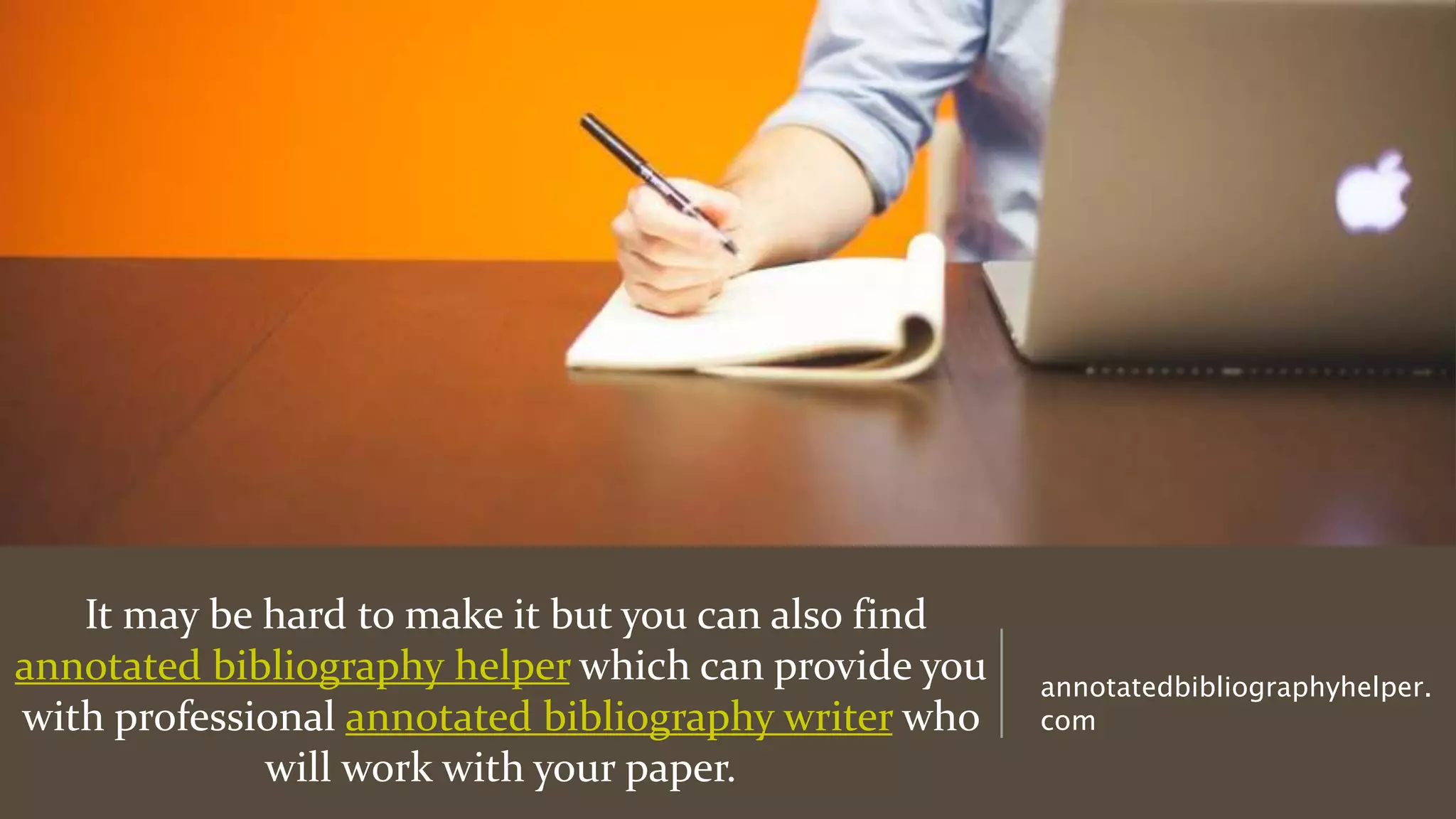 APA Annotated Bibliography Citations VS APA Reference List Citation | PPT