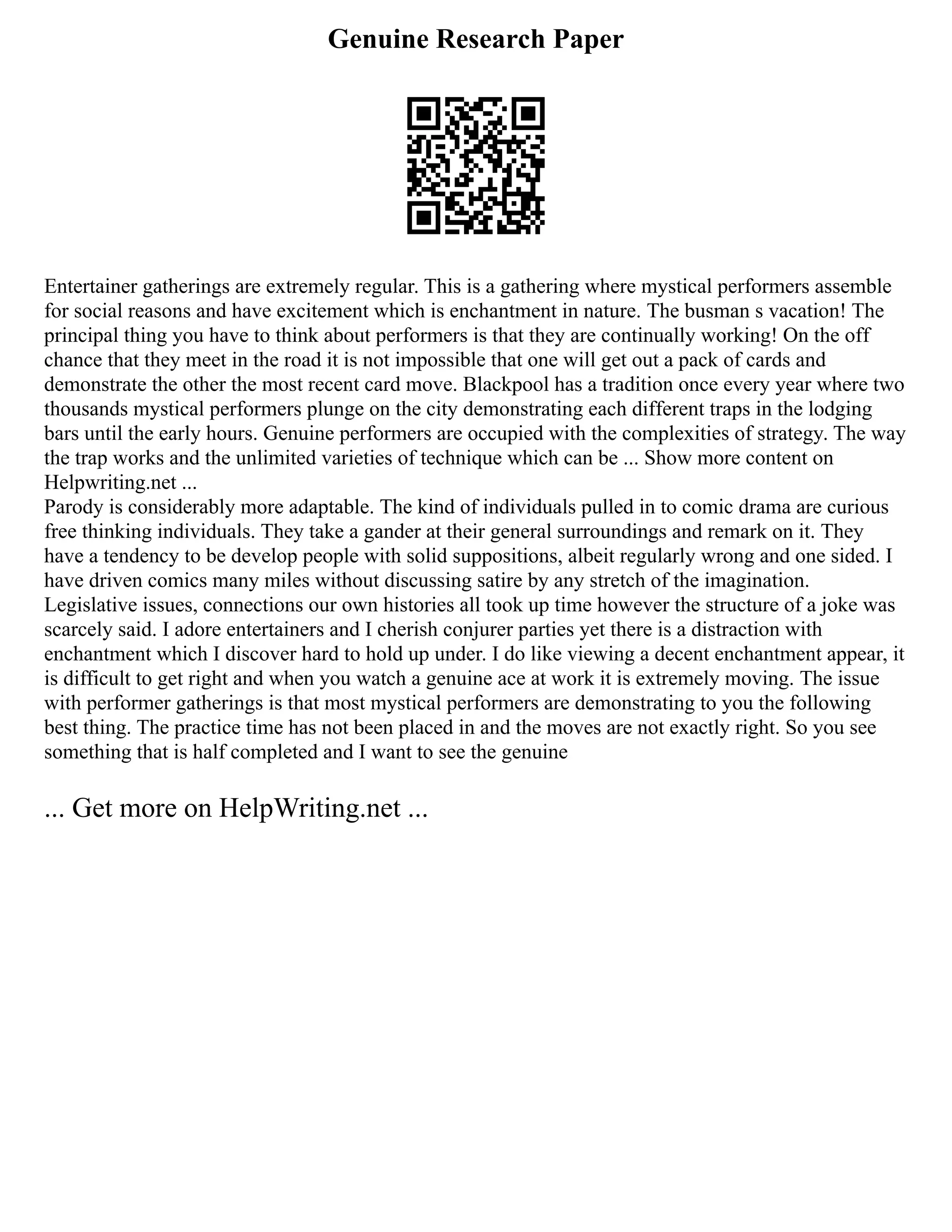 Apa Article Summary Example | PDF