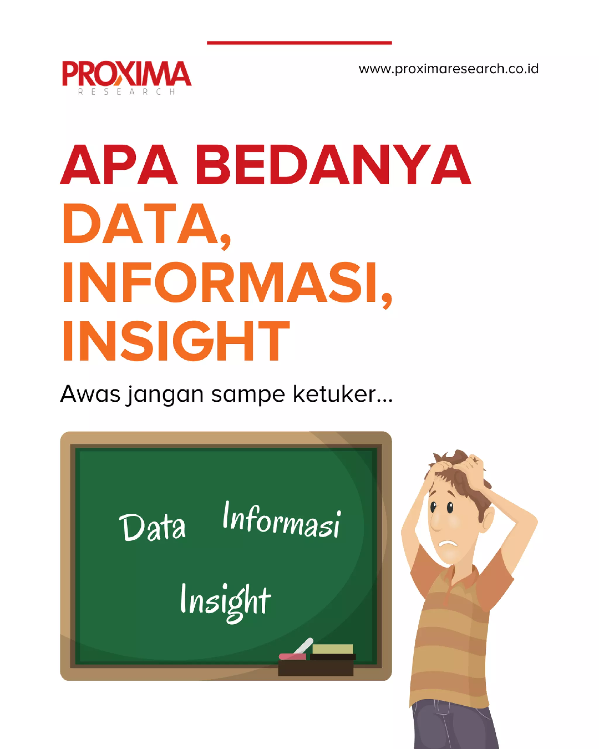 Apa bedanya data, informasi, insight | PDF